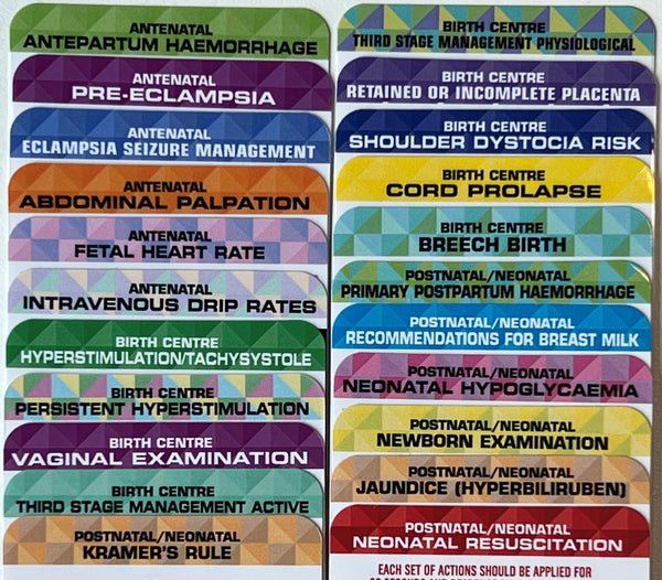 Midwifery Reference Cards | ANMF (Victorian Branch)