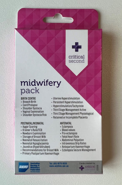 Midwifery Reference Cards | ANMF (Victorian Branch)